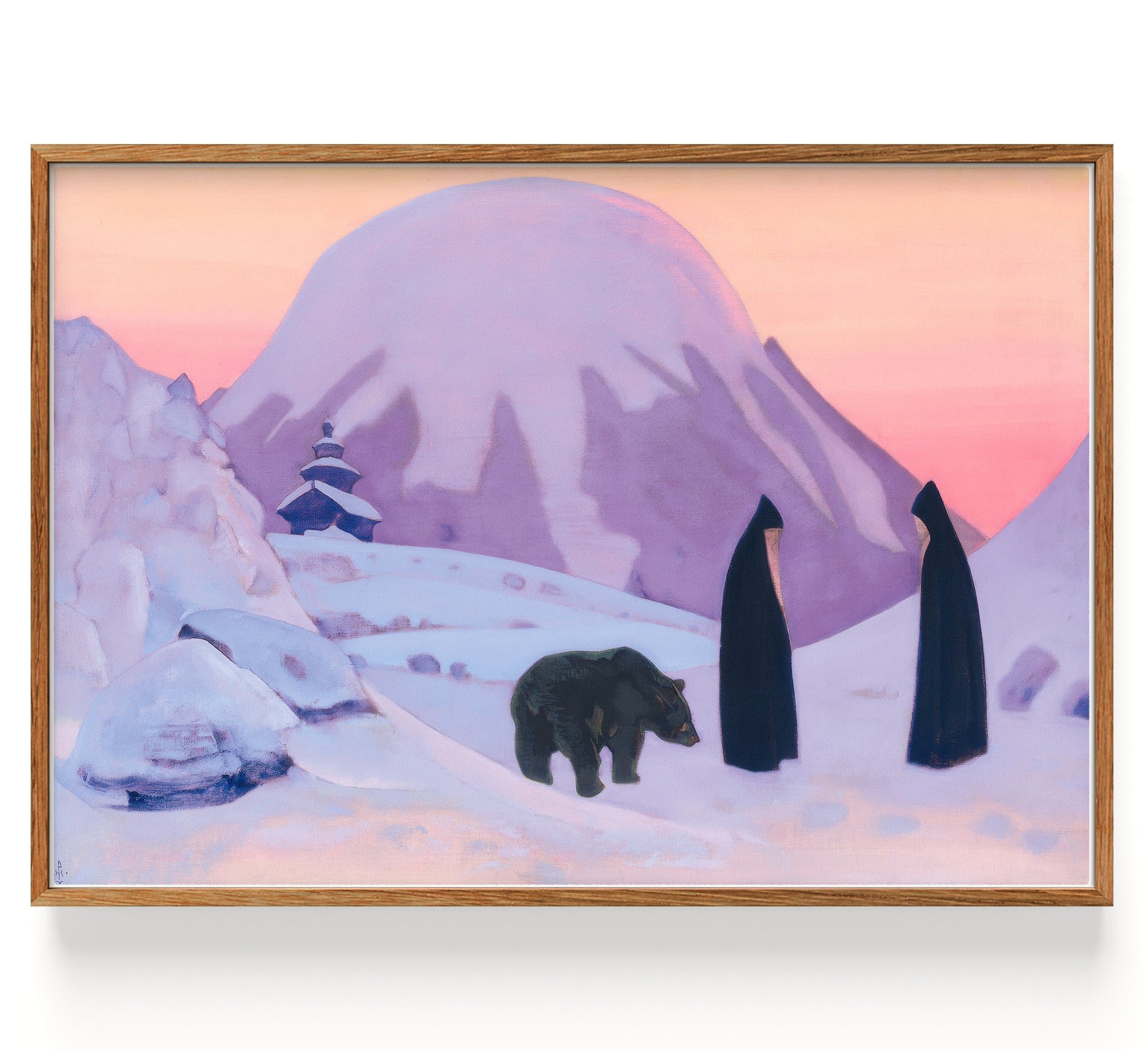 And Let Us Not Fear (And Were Not Afraid) (1922) von Nicholas Roerich ...